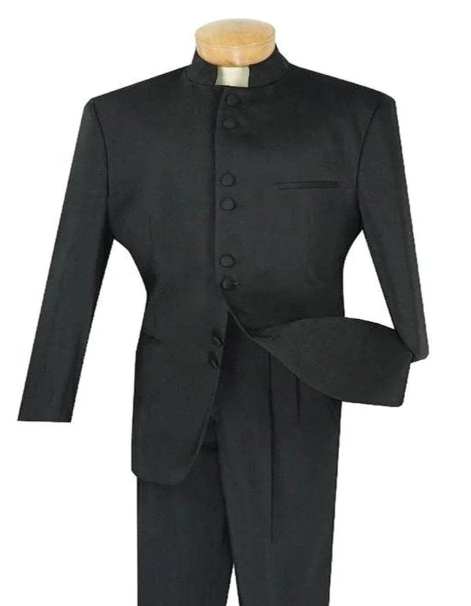Cheap Tuxedos - Affordable Prom Suit - Mens Classic 8 Button Mandarin