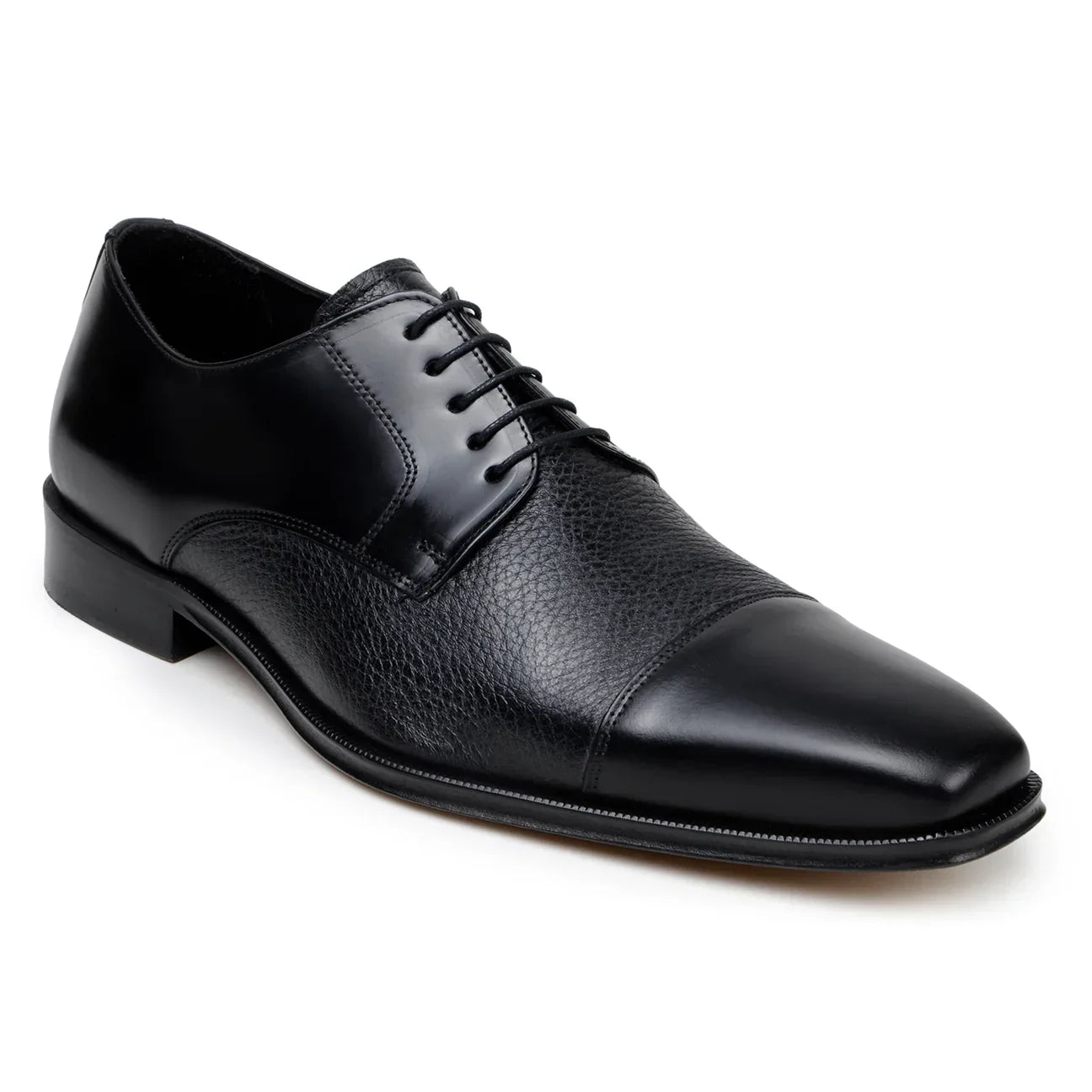 Belvedere Alexander Shoes – Black Leather