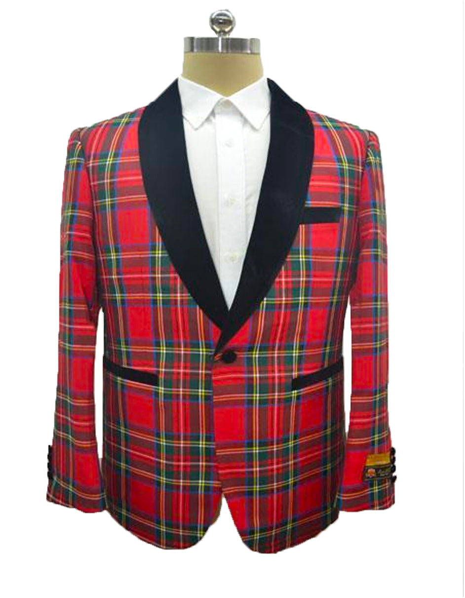 Red Prom Suit - Red Prom Tuxedo Suits - Red Wedding Tuxedo