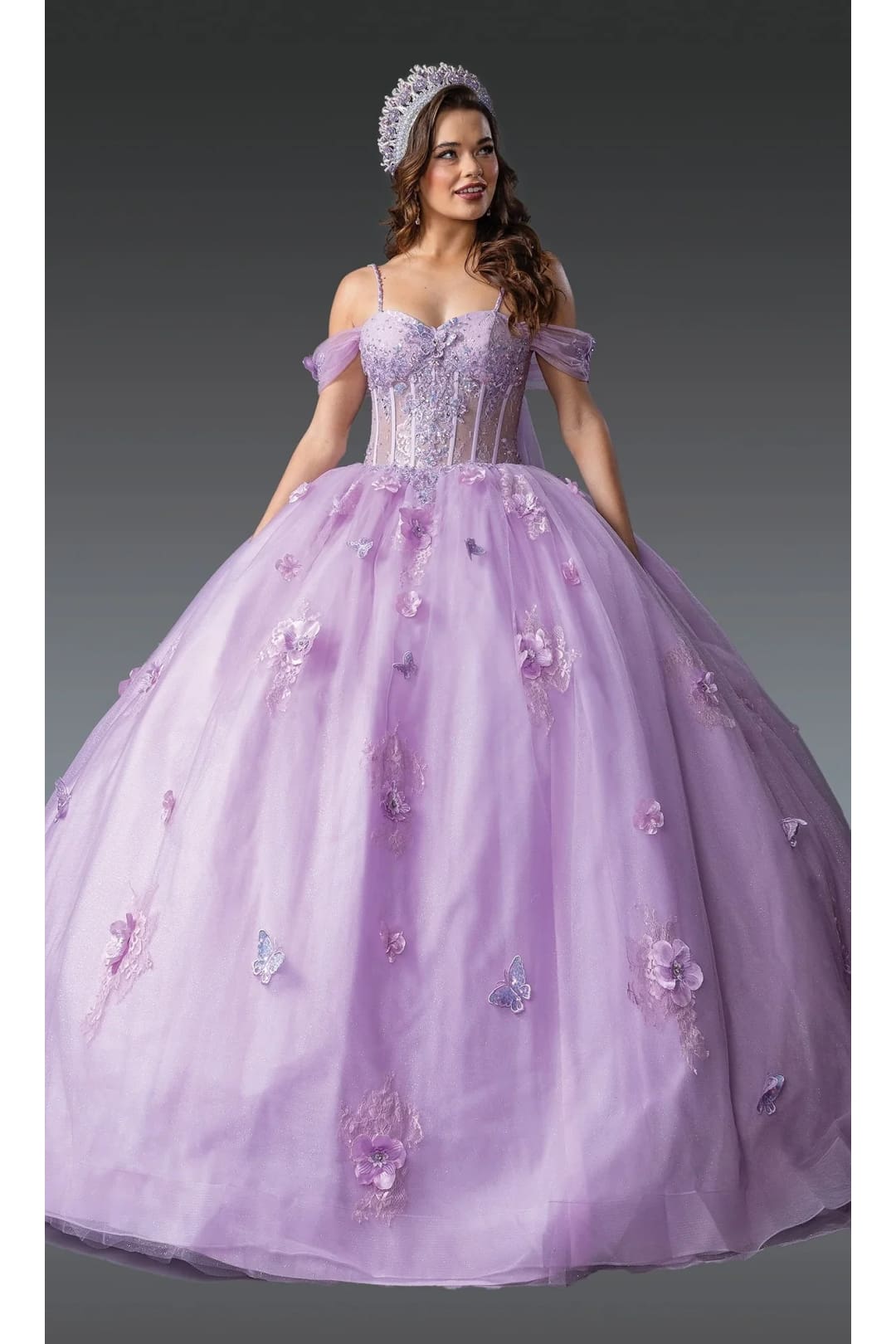 Dancing Queen Dresses DQ-1790 Quinceanera Gown for Timeless Grace