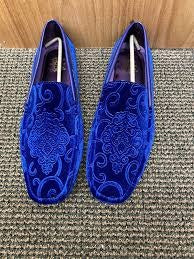 Mens blue discount prom shoes Blue Prom Shoes